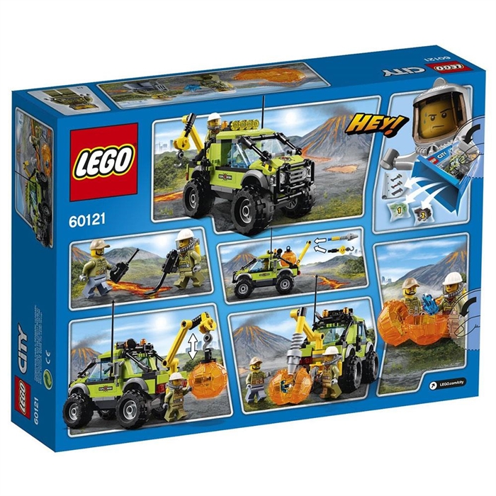 Lego City Volcano Exp Truck 60121 | Loco Poco Oyuncak