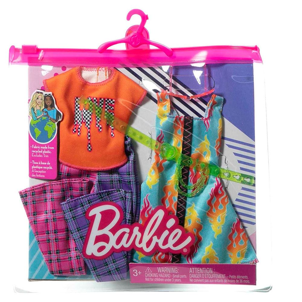Oyun SetleriBarbieBRB/HJT34194735094189Barbie'nin Kıyafet Koleksiyonu 2 ...