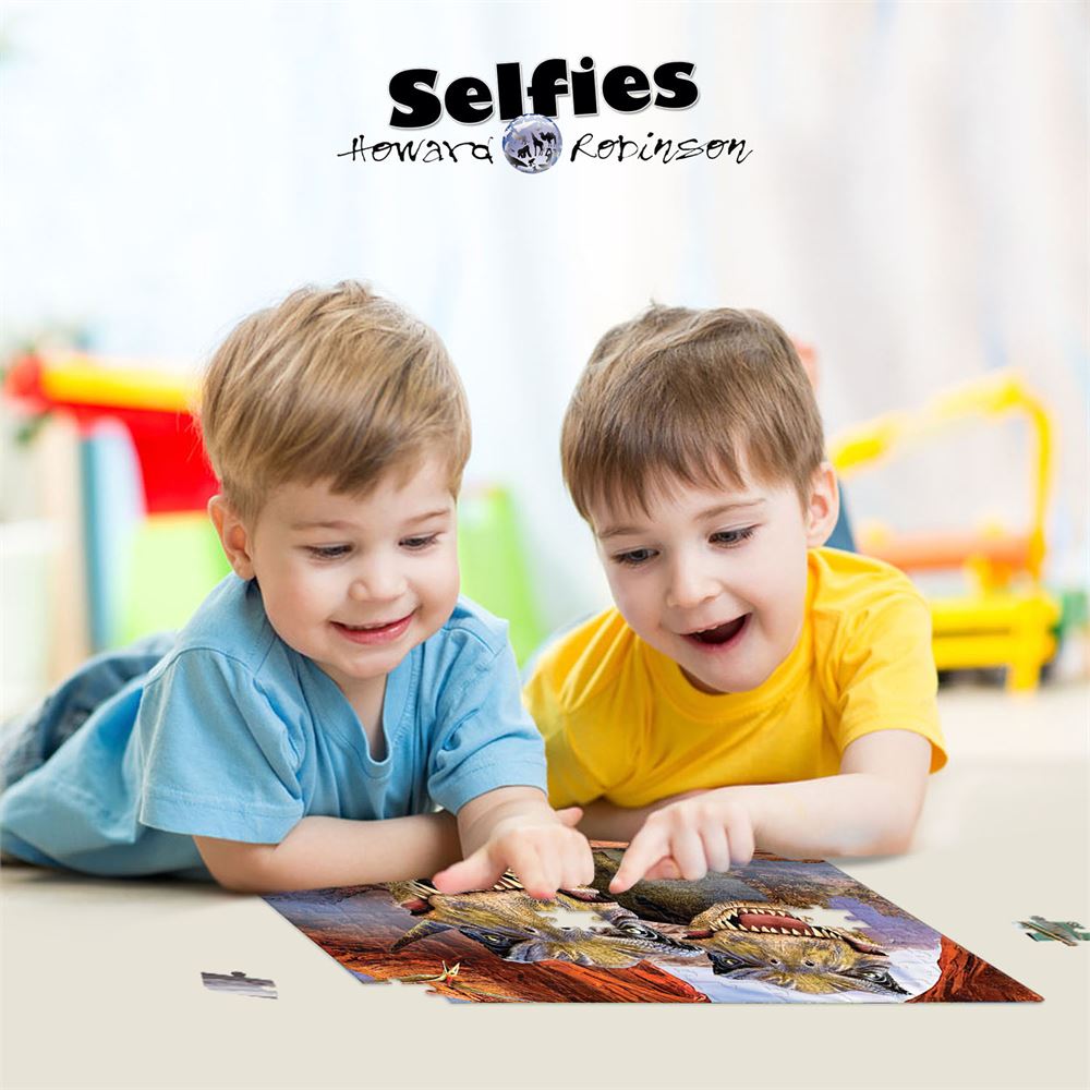 3D PuzzlePrime 3DPRM/20899670889208998Prime 3D - T-Rex Selfie 150 Parça ...