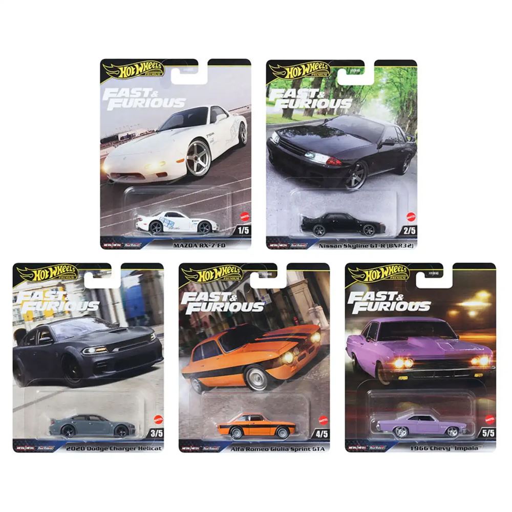 Oyuncak ArabalarHot WheelsMAT/HNW46-979K2201992032286Hot Wheels Fast ...